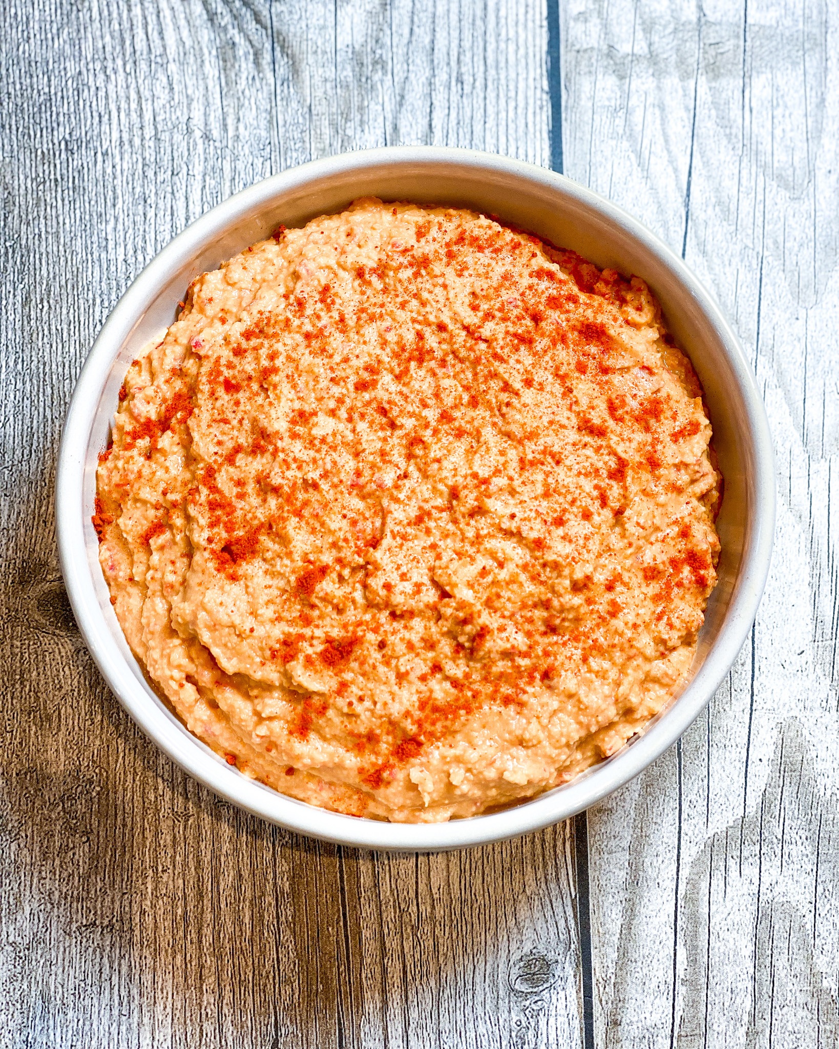 Smoked paprika-chili hummus - Sund og god hummus uden olie